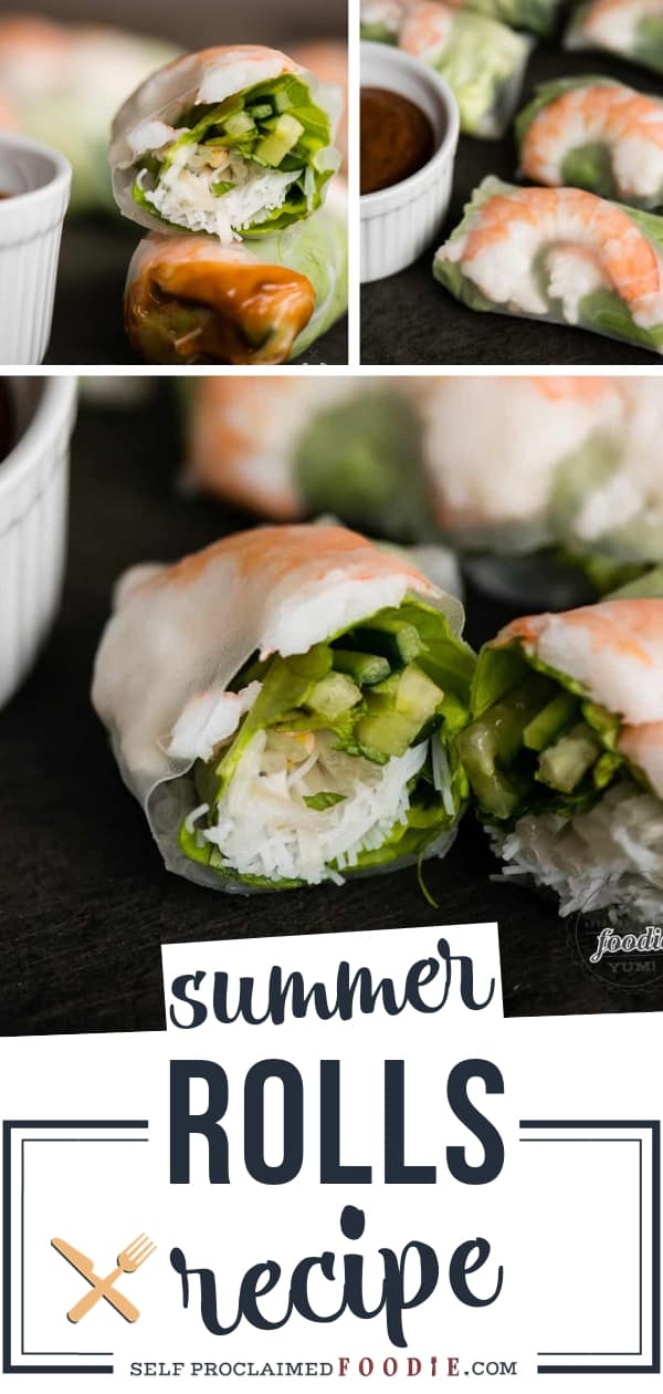 Vietnamese Summer Rolls - Self Proclaimed Foodie