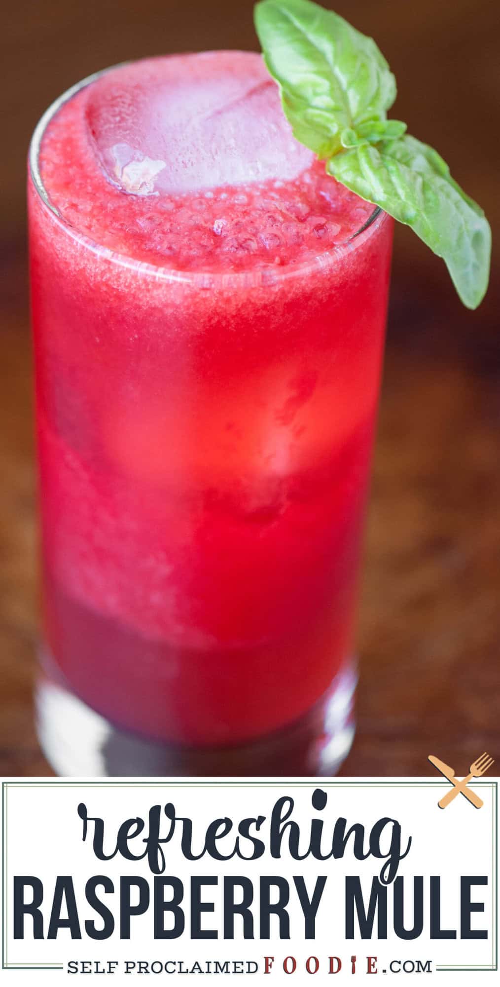 Raspberry Moscow Mule - Self Proclaimed Foodie