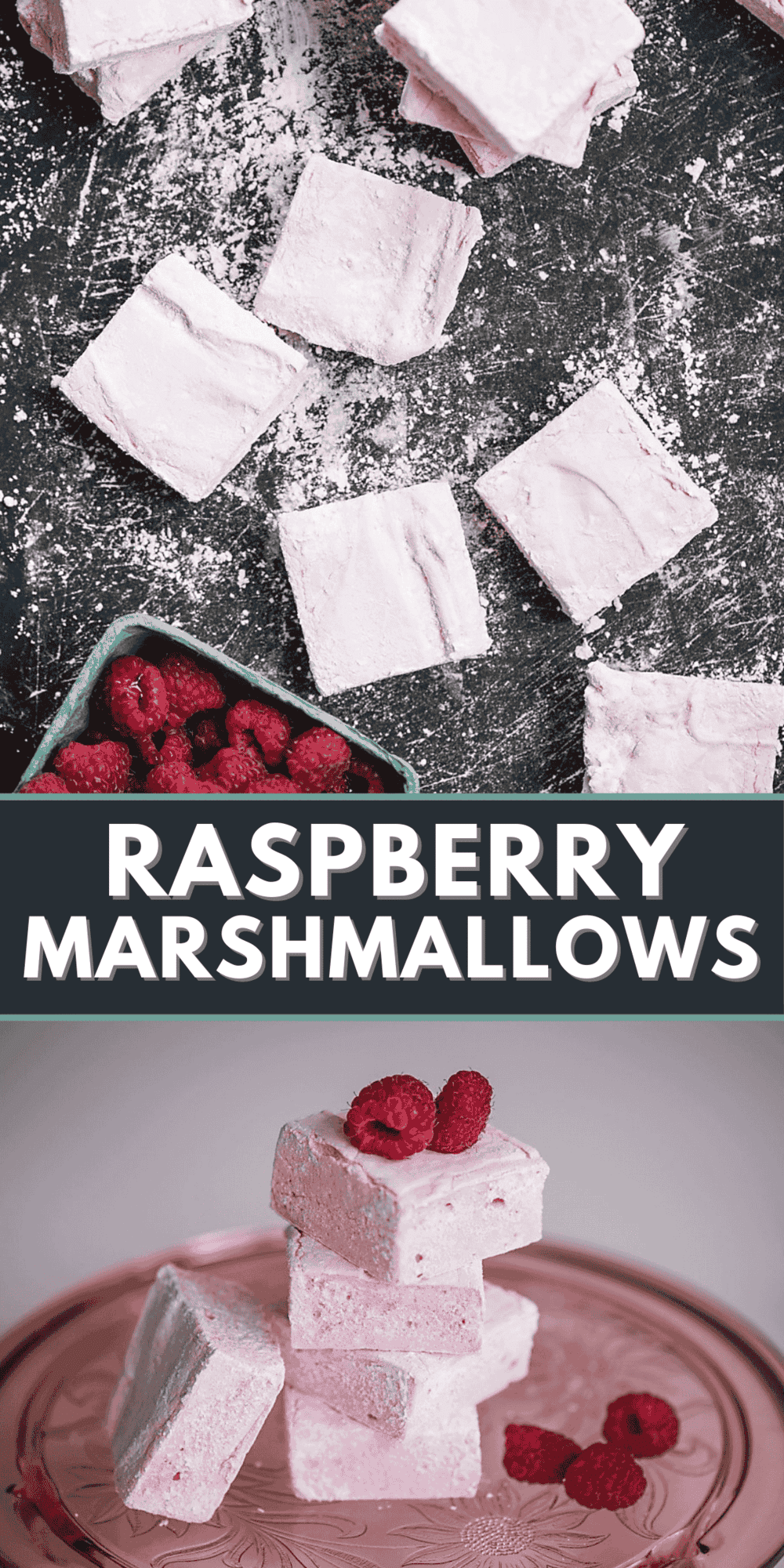 Homemade Raspberry Marshmallows - Self Proclaimed Foodie
