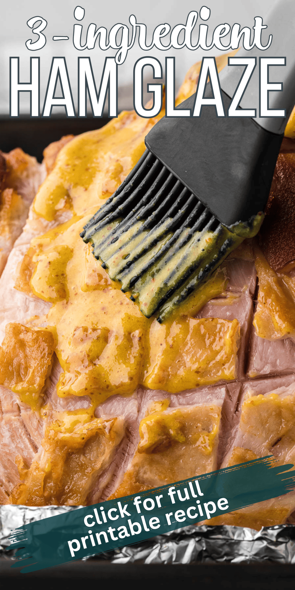 3-Ingredient Ham Glaze - Self Proclaimed Foodie