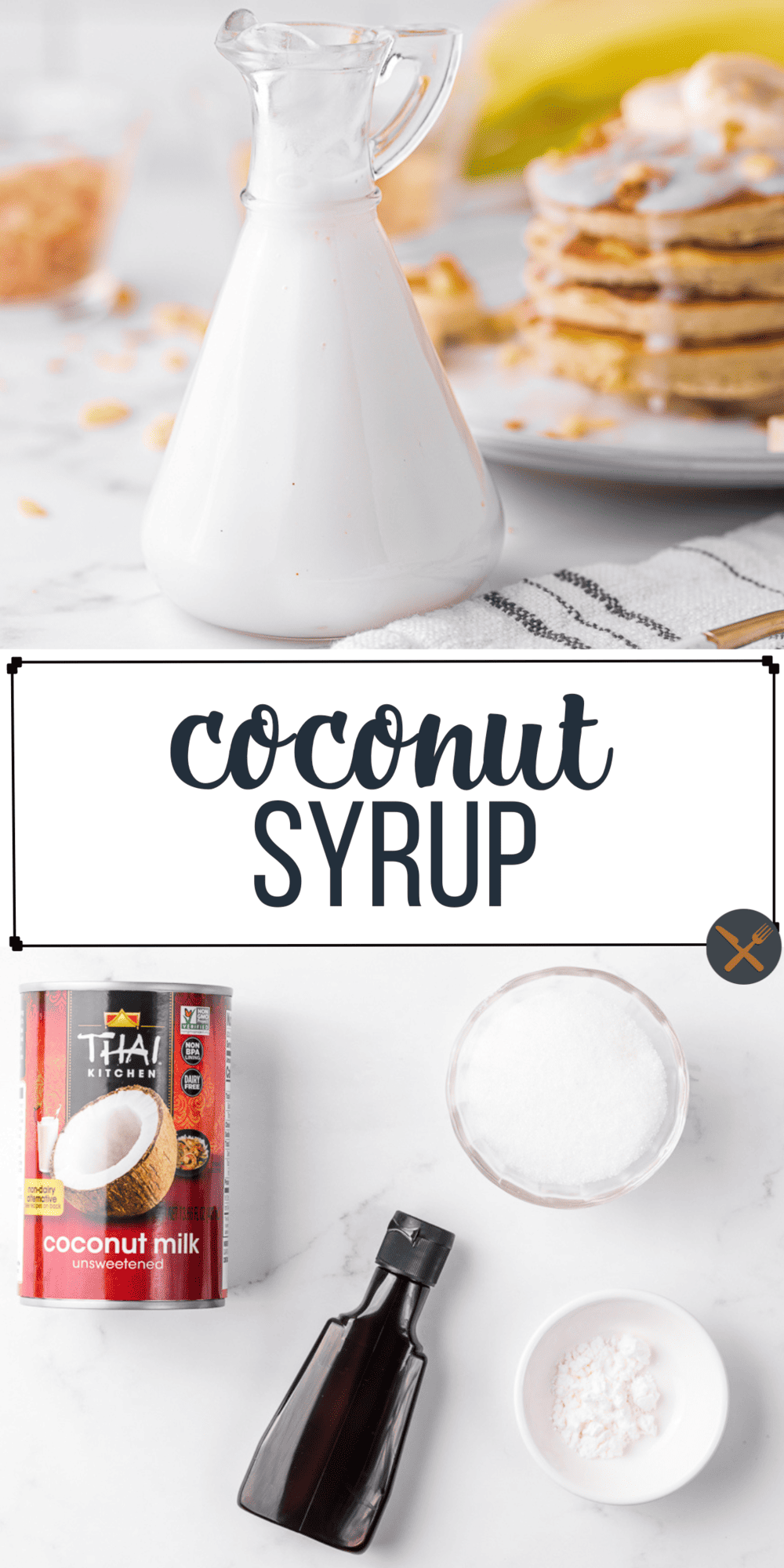 Coconut Syrup - Self Proclaimed Foodie