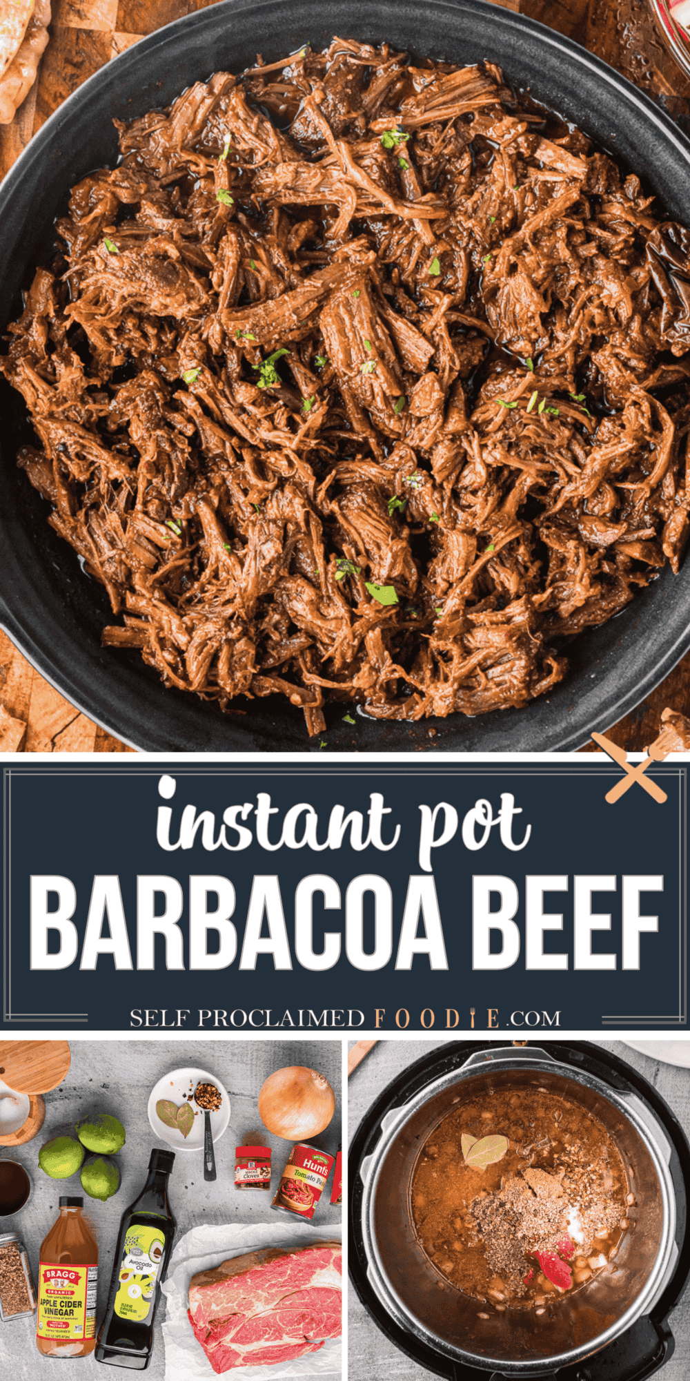 Instant Pot Barbacoa Beef - Self Proclaimed Foodie