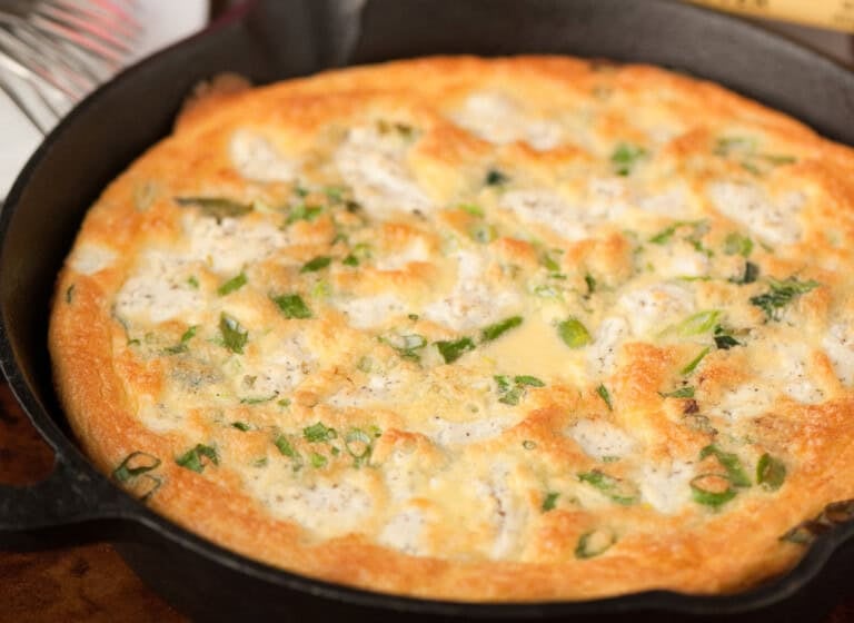 Spring Vegetable Frittata - Self Proclaimed Foodie