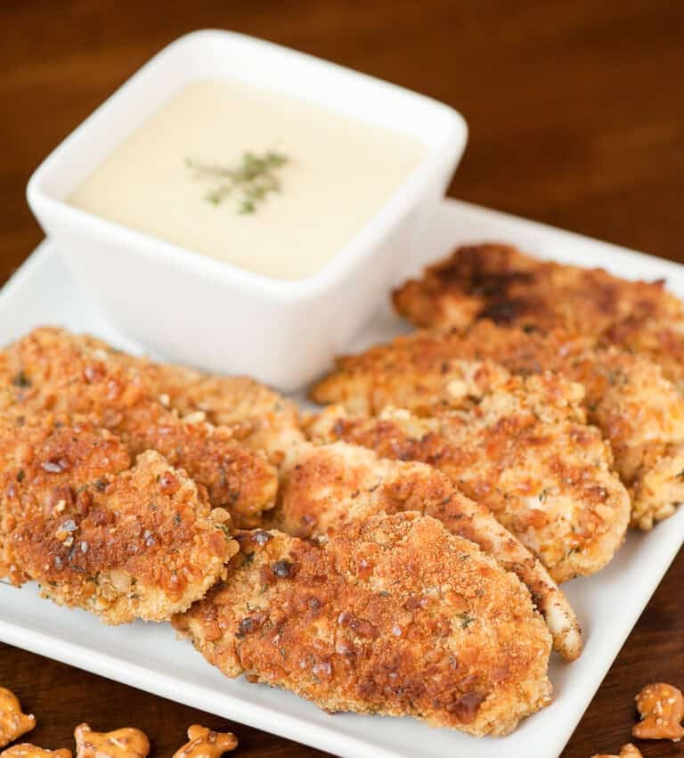 Pretzel Crusted Chicken - Self Proclaimed Foodie