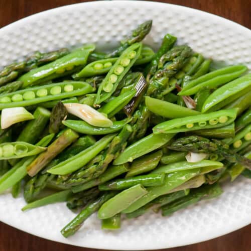 Sautéed Spring Vegetables - Self Proclaimed Foodie