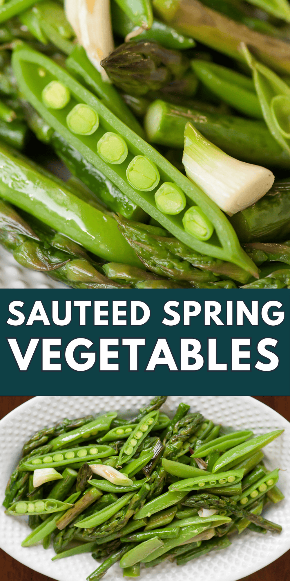 Sautéed Spring Vegetables - Self Proclaimed Foodie