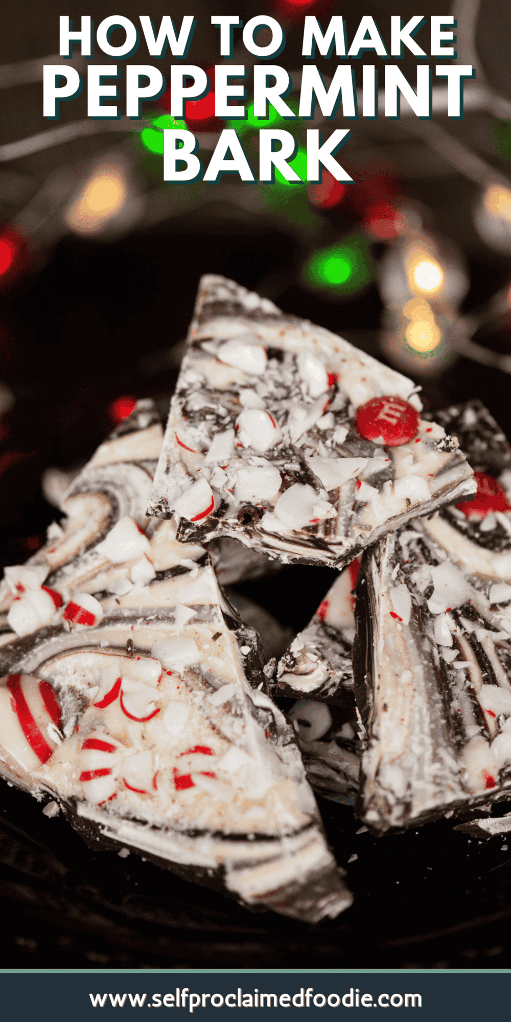 Peppermint Bark Recipe - Self Proclaimed Foodie