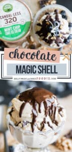 Two Ingredient Chocolate Magic Shell Recipe | Self Proclaimed Foodie