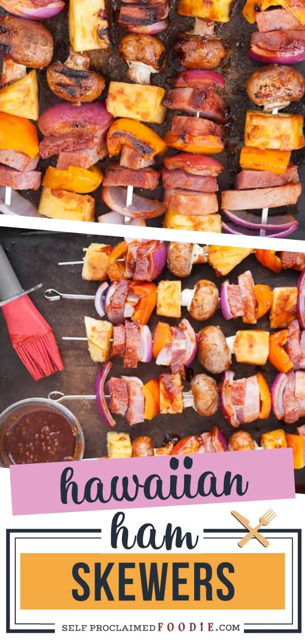 Ham Kabobs - Self Proclaimed Foodie
