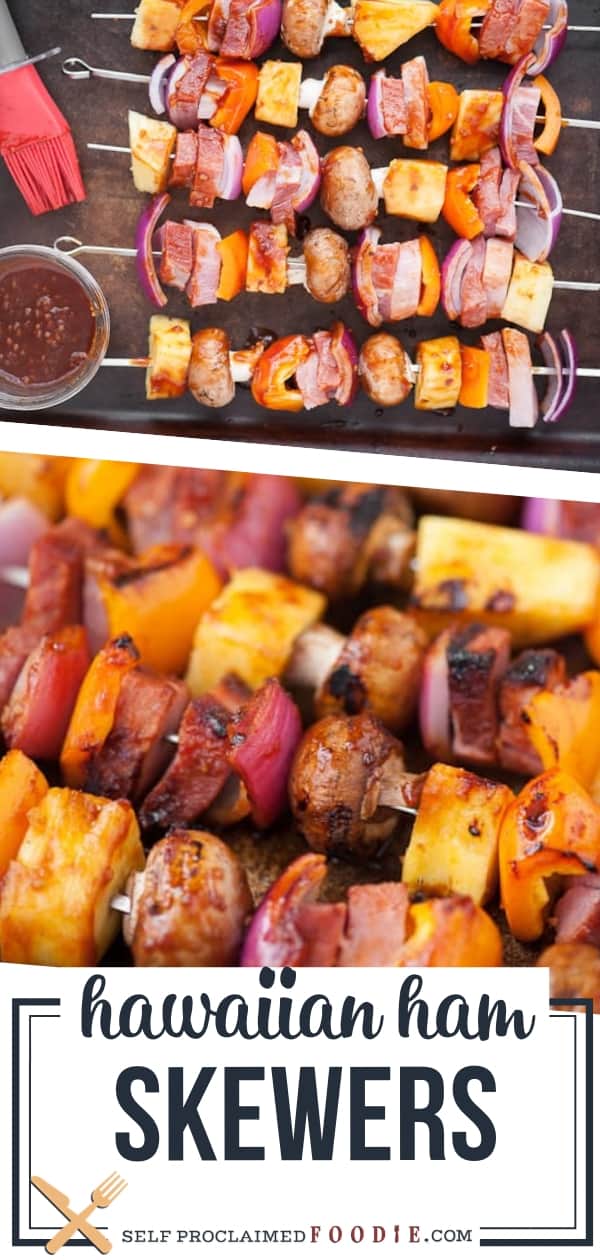 Ham Kabobs - Self Proclaimed Foodie