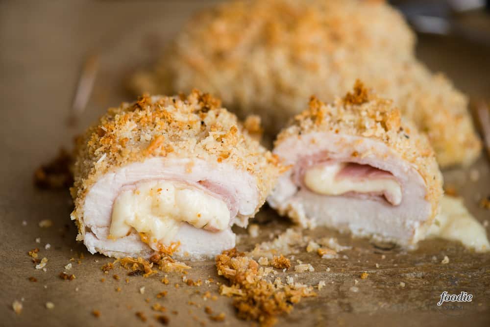 Chicken Cordon Bleu with Dijon Cream Sauce | Self Proclaimed Foodie