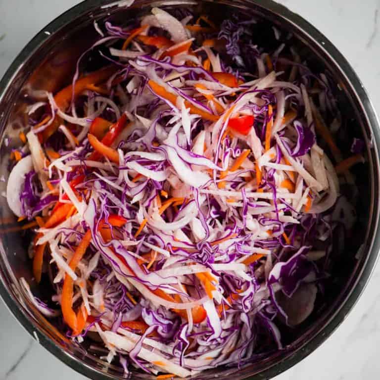 Jicama Slaw - Self Proclaimed Foodie