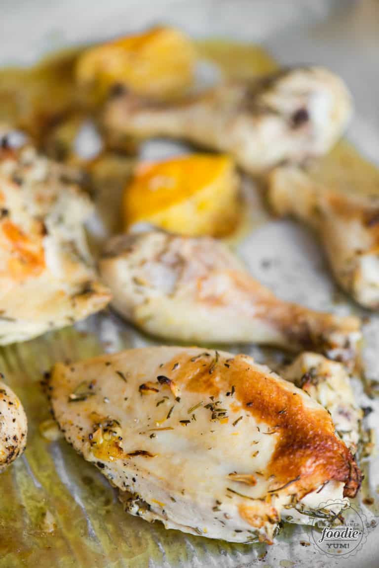 Oven Baked Rosemary Chicken - Self Proclaimed Foodie