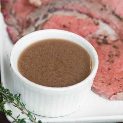 Au Jus Recipe - Self Proclaimed Foodie
