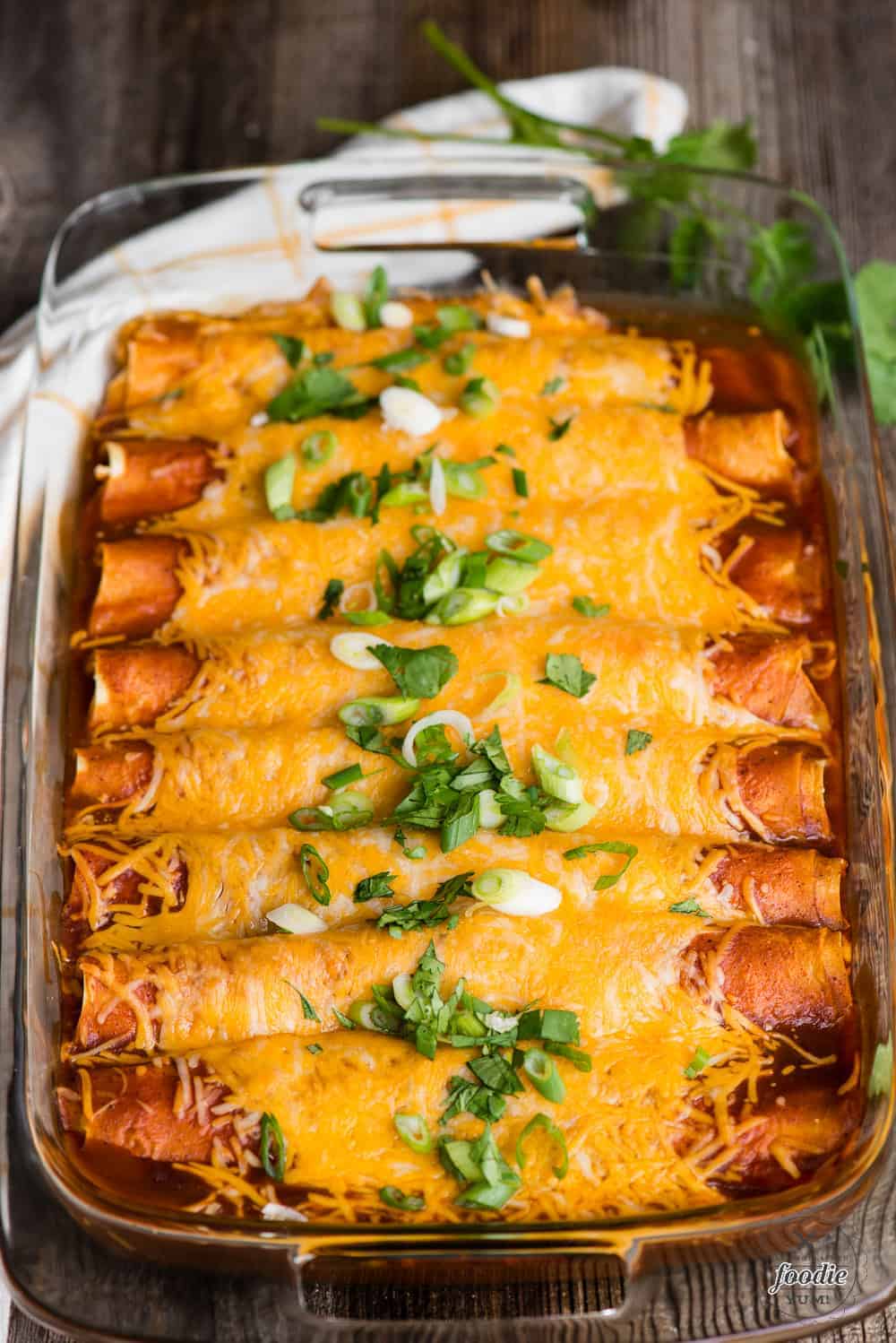 Shredded Beef Enchiladas - Self Proclaimed Foodie