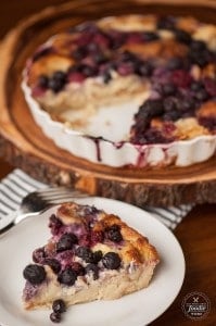 Berry Bread Pudding - Self Proclaimed Foodie