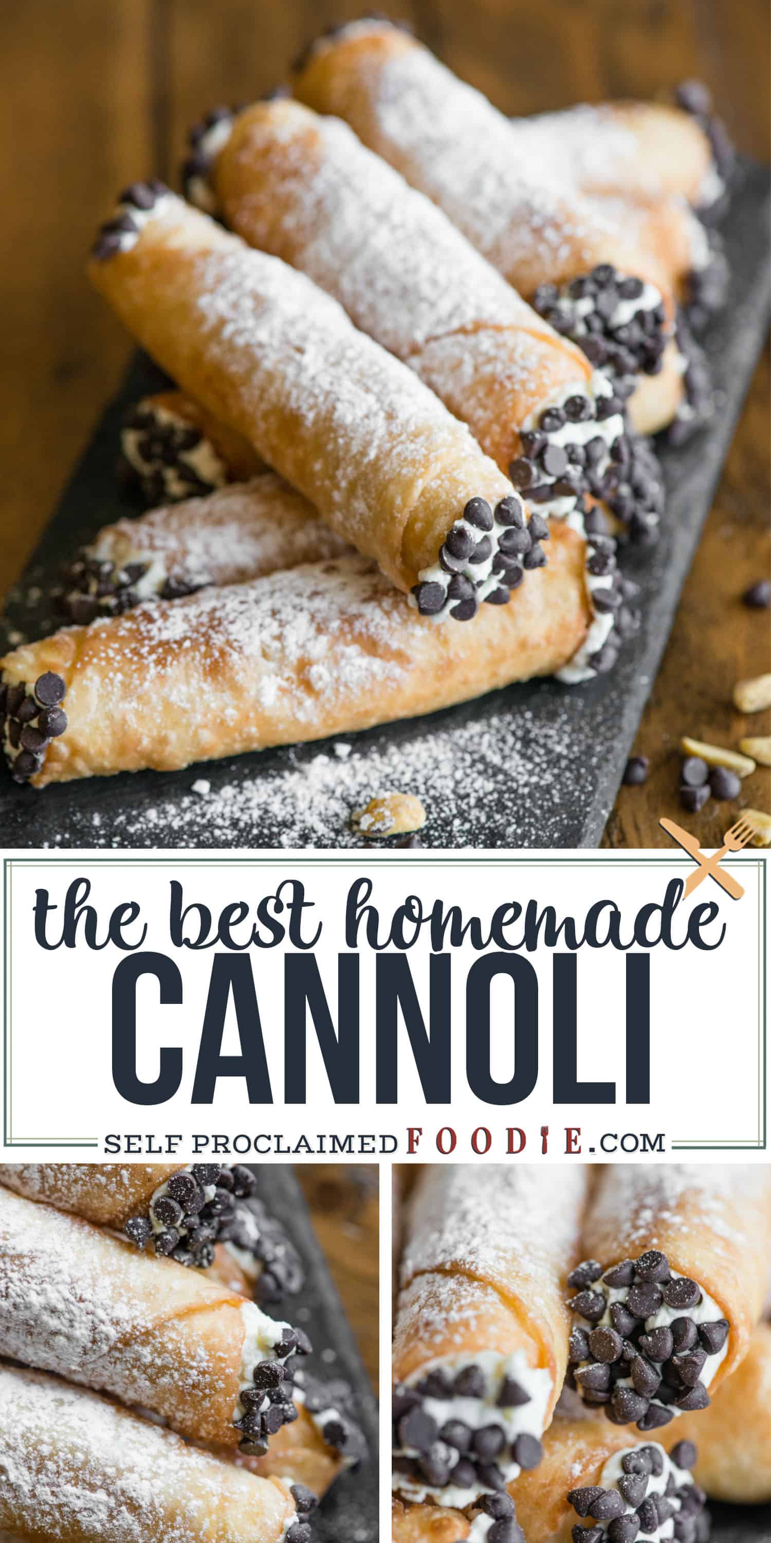 Cannoli with Mascarpone Filling - Self Proclaimed Foodie
