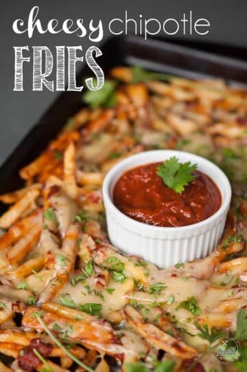 Cheesy Chipotle Fries - Self Proclaimed Foodie