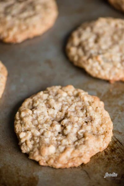 Chewy Oatmeal Cookies - Self Proclaimed Foodie