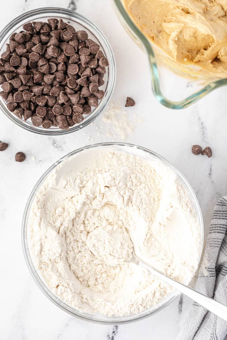 Chocolate Chip Peanut Butter Cookies - Self Proclaimed Foodie