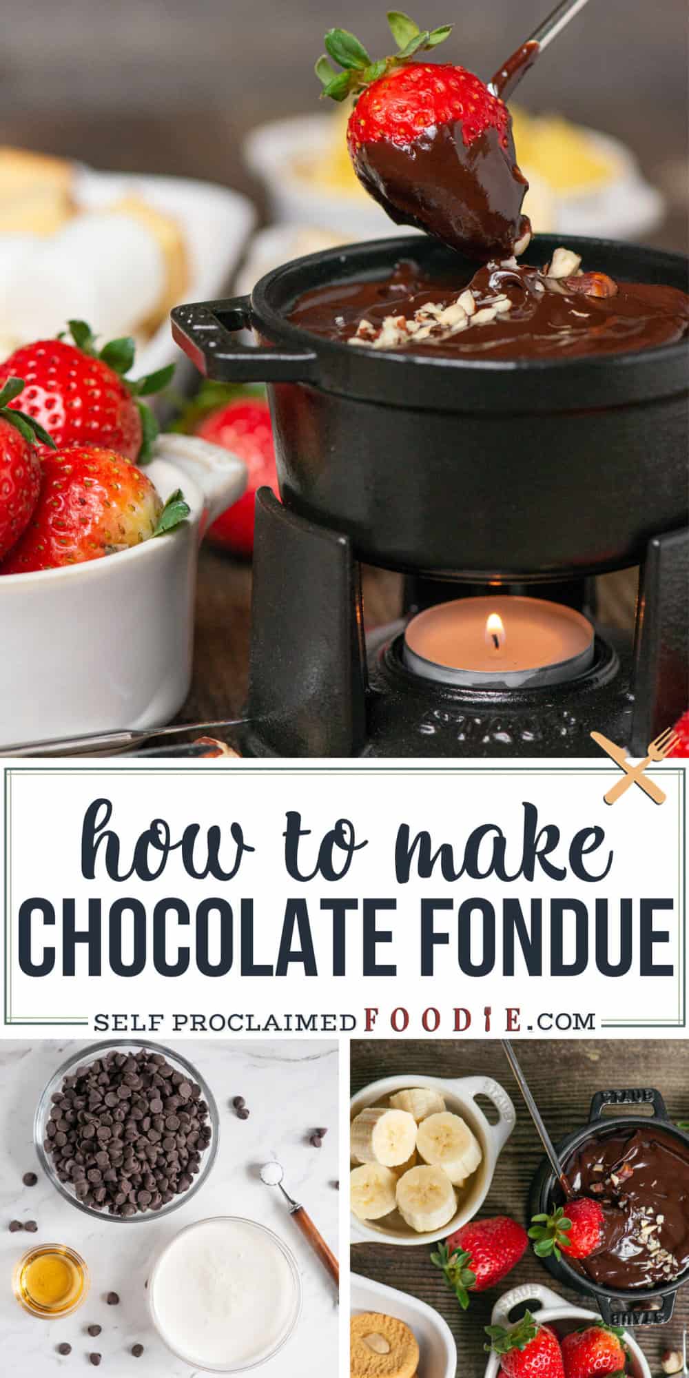 Quick and Easy Chocolate Fondue Recipe + Best Dippers to Serve