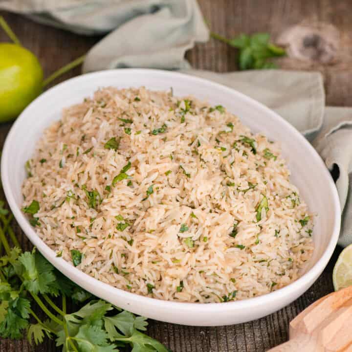 Cilantro Lime Rice - Self Proclaimed Foodie
