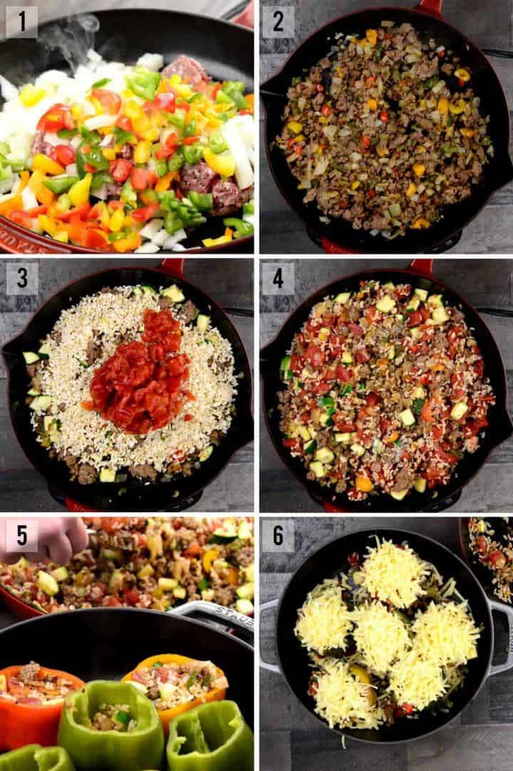 Classic Stuffed Peppers Recipe - Self Proclaimed Foodie