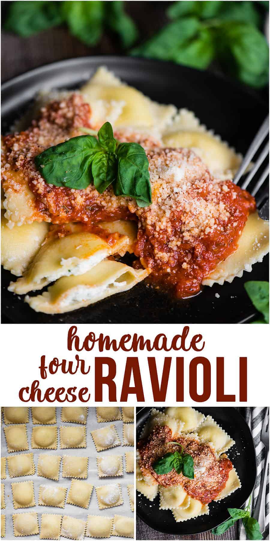 Four Cheese Ravioli - Self Proclaimed Foodie