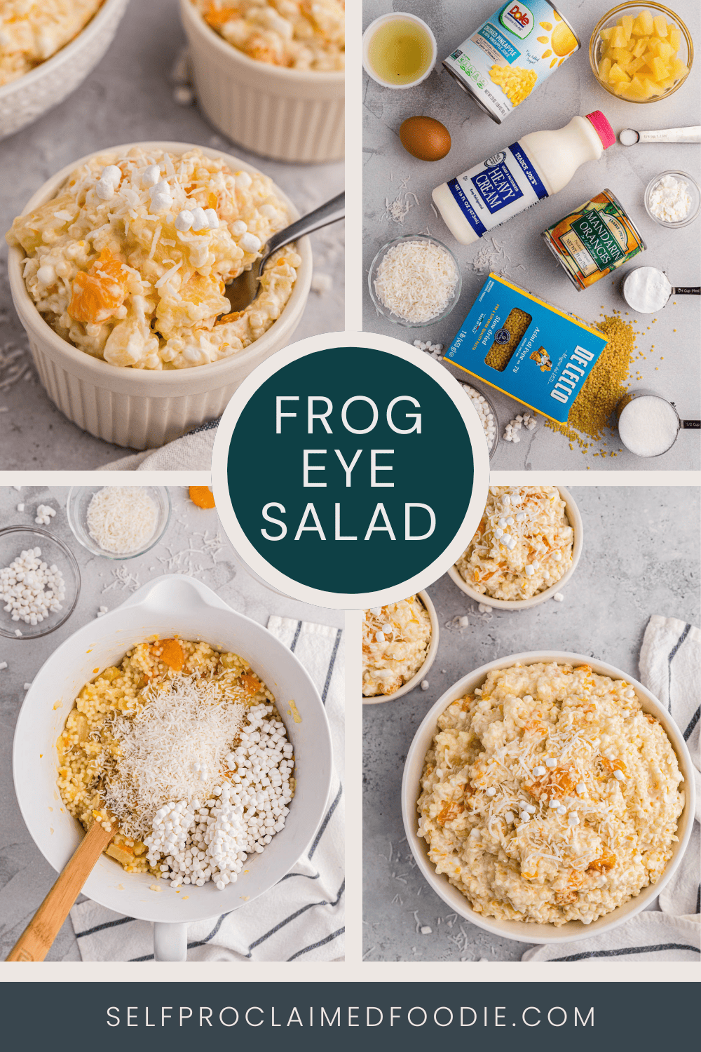 Frog Eye Salad - Self Proclaimed Foodie