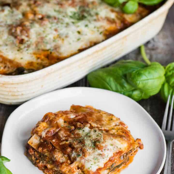 Classic Homemade Lasagna Recipe - Self Proclaimed Foodie