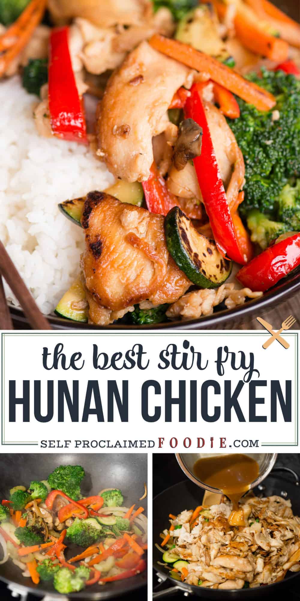 The BEST Hunan Chicken Recipe - Self Proclaimed Foodie