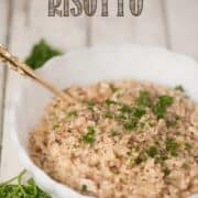 Leftover Turkey Risotto - Self Proclaimed Foodie
