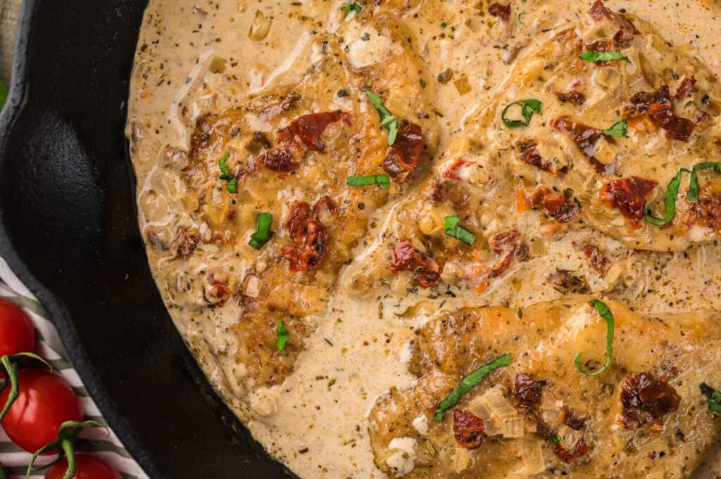 Marry Me Chicken with Sundried Tomato Cream Sauce