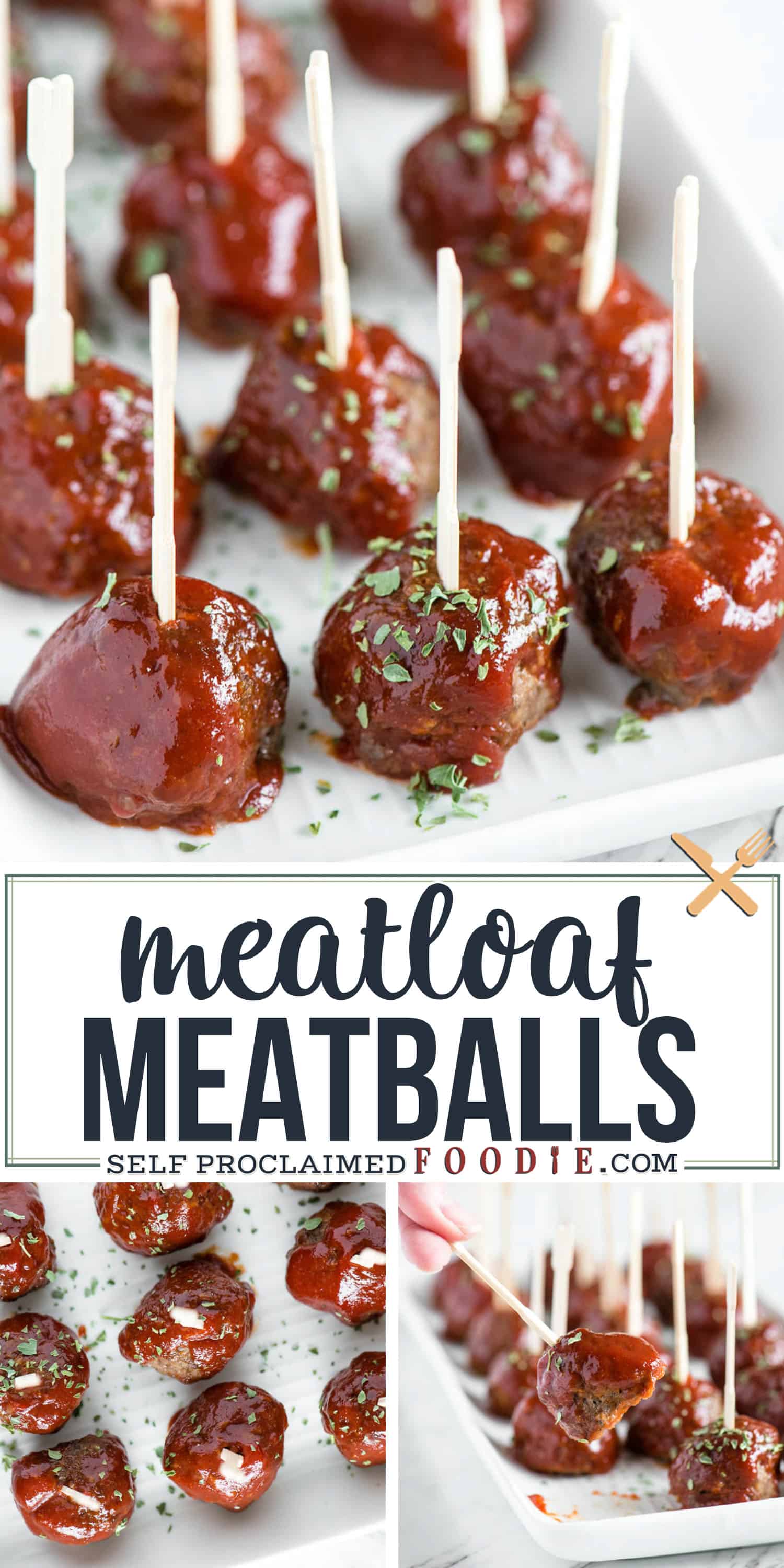 Meatloaf Meatballs - Self Proclaimed Foodie