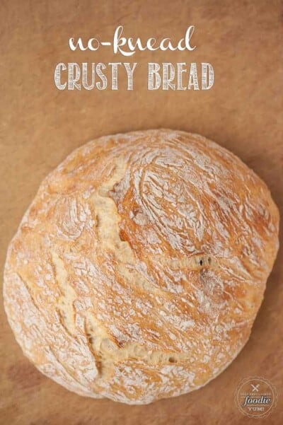 No-Knead Crusty Bread - Self Proclaimed Foodie
