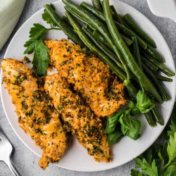 Parmesan Herb Crusted Chicken - Self Proclaimed Foodie