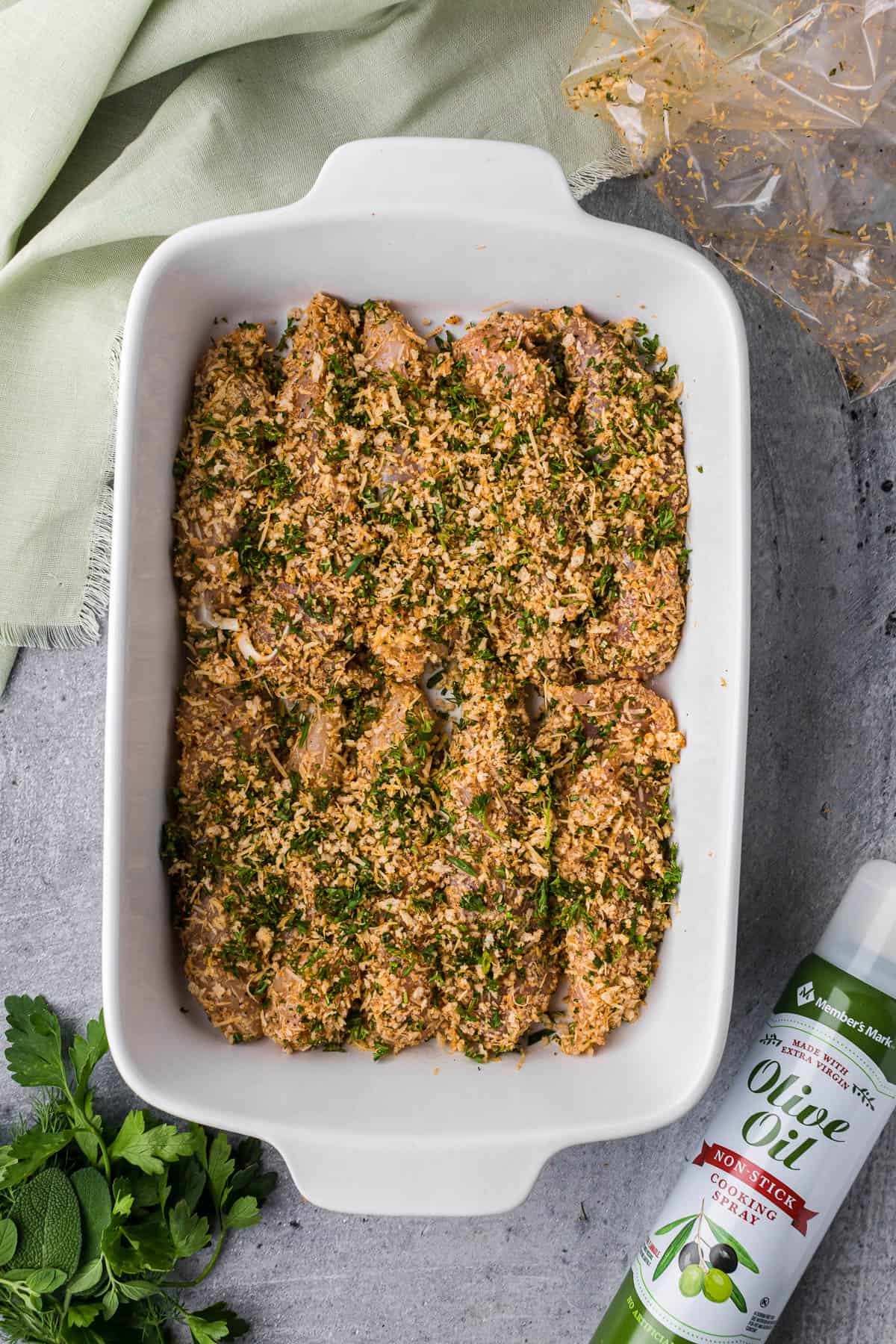 Parmesan Herb Crusted Chicken - Self Proclaimed Foodie