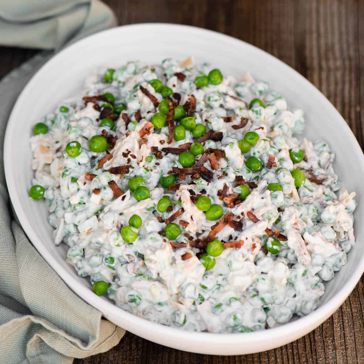 Pea Salad - Self Proclaimed Foodie