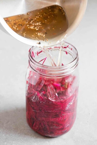 Homemade Raw Pickled Beets - Self Proclaimed Foodie