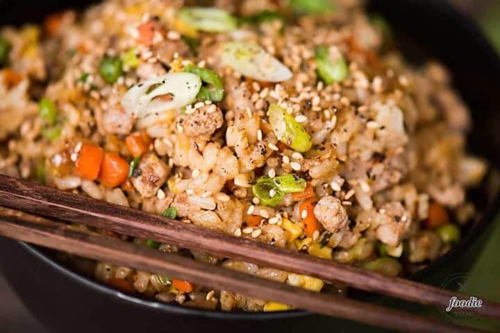 Pork Fried Rice - Self Proclaimed Foodie