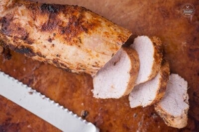 Pork Tenderloin with Raspberry Sauce - Self Proclaimed Foodie