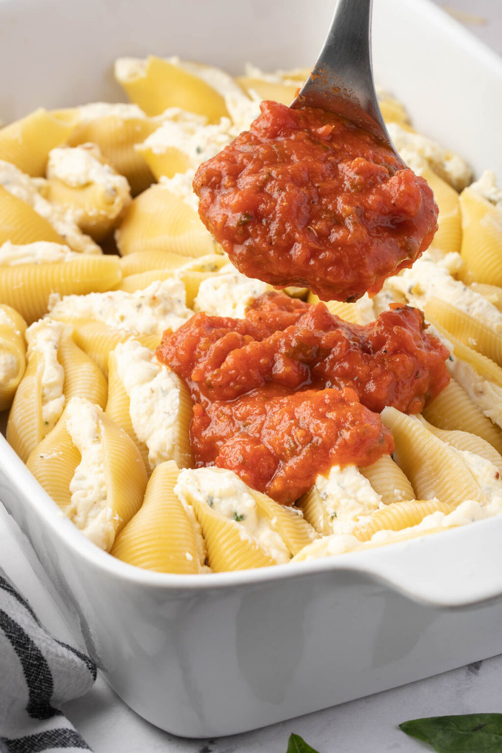 Ricotta Stuffed Shells - Self Proclaimed Foodie