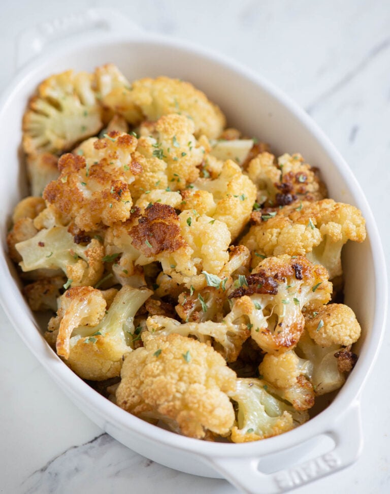 How to Roast Cauliflower - Self Proclaimed Foodie