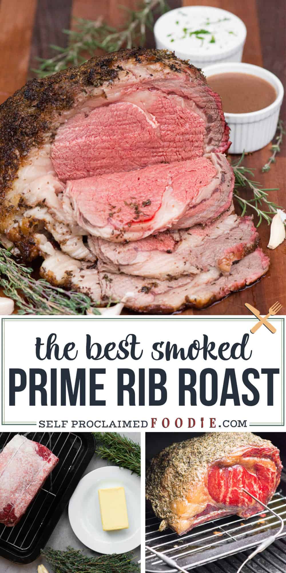 Smoked Prime Rib - Self Proclaimed Foodie