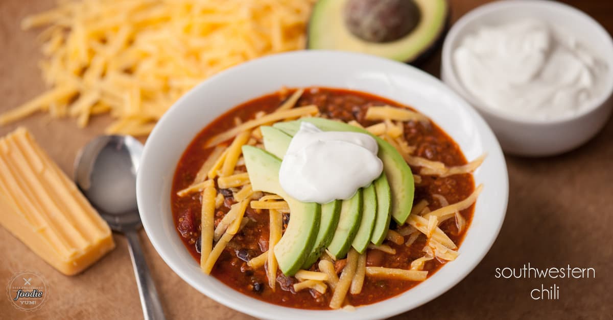 Southwestern Chili - Self Proclaimed Foodie