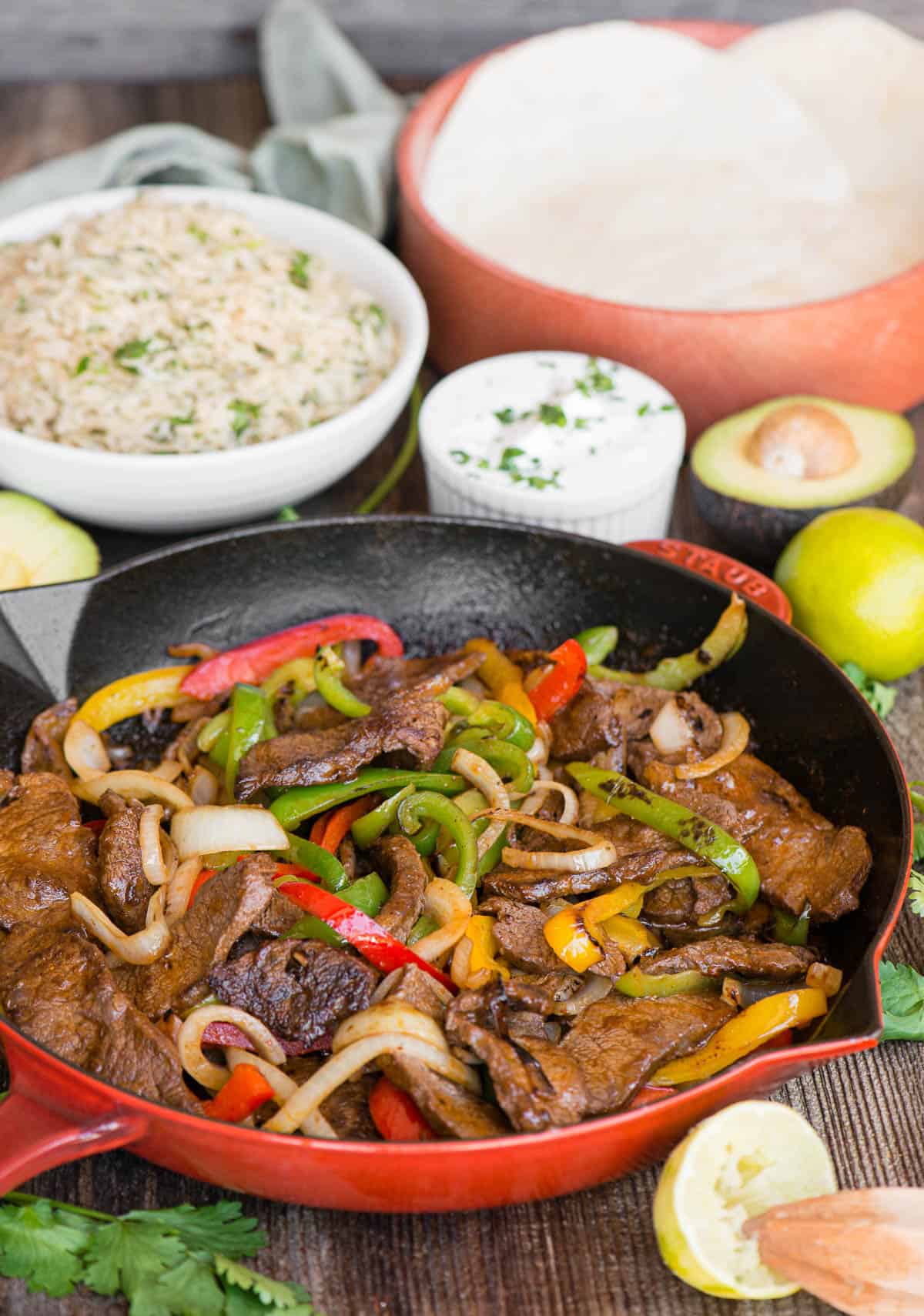 Steak Fajitas - Self Proclaimed Foodie
