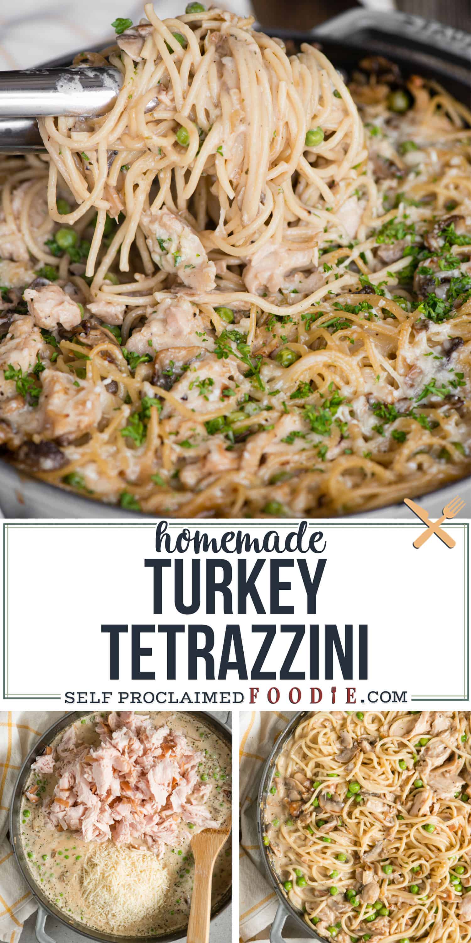 The BEST Homemade Turkey Tetrazzini Self Proclaimed Foodie